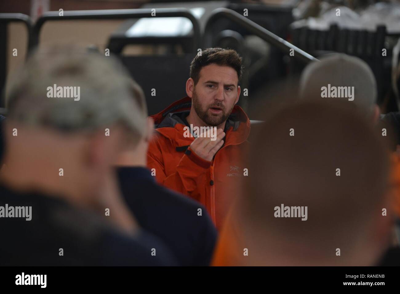 Brandon Daugherty, a Space Medical Contingency Specialist with the 45th ...