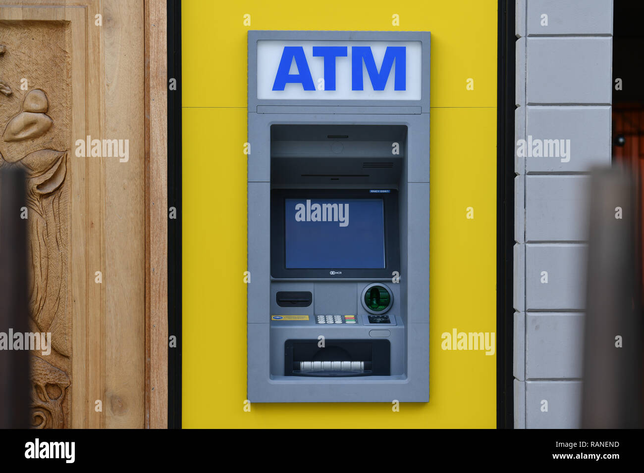 ATM, Paphos, Cyprus, Zypern Stock Photo - Alamy
