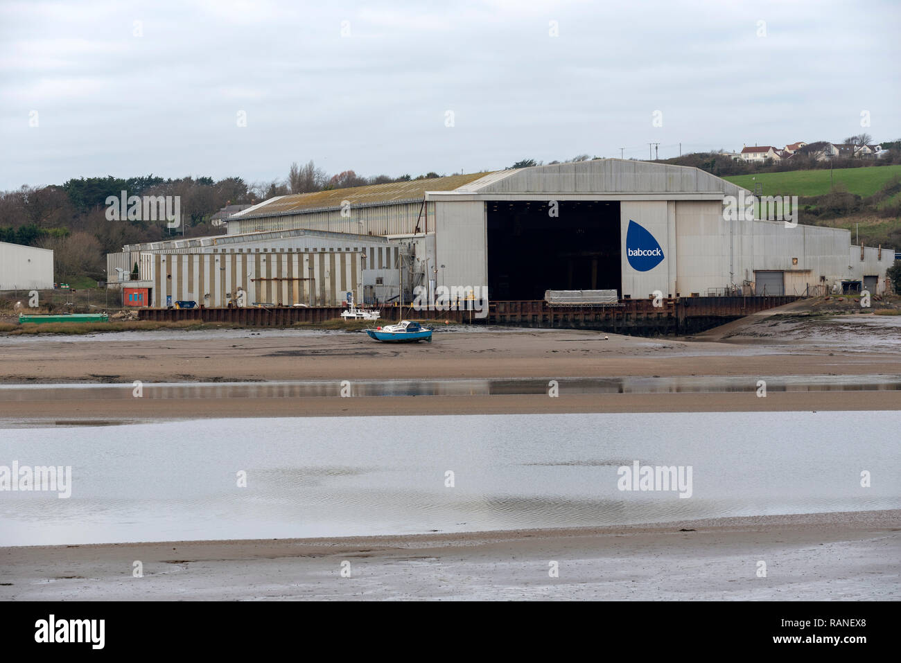Babcock shipyard appledore north devon hi-res stock photography and ...