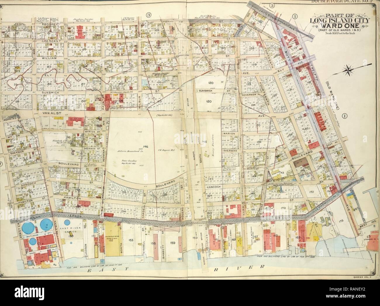 Map of wards island hi-res stock photography and images - Alamy