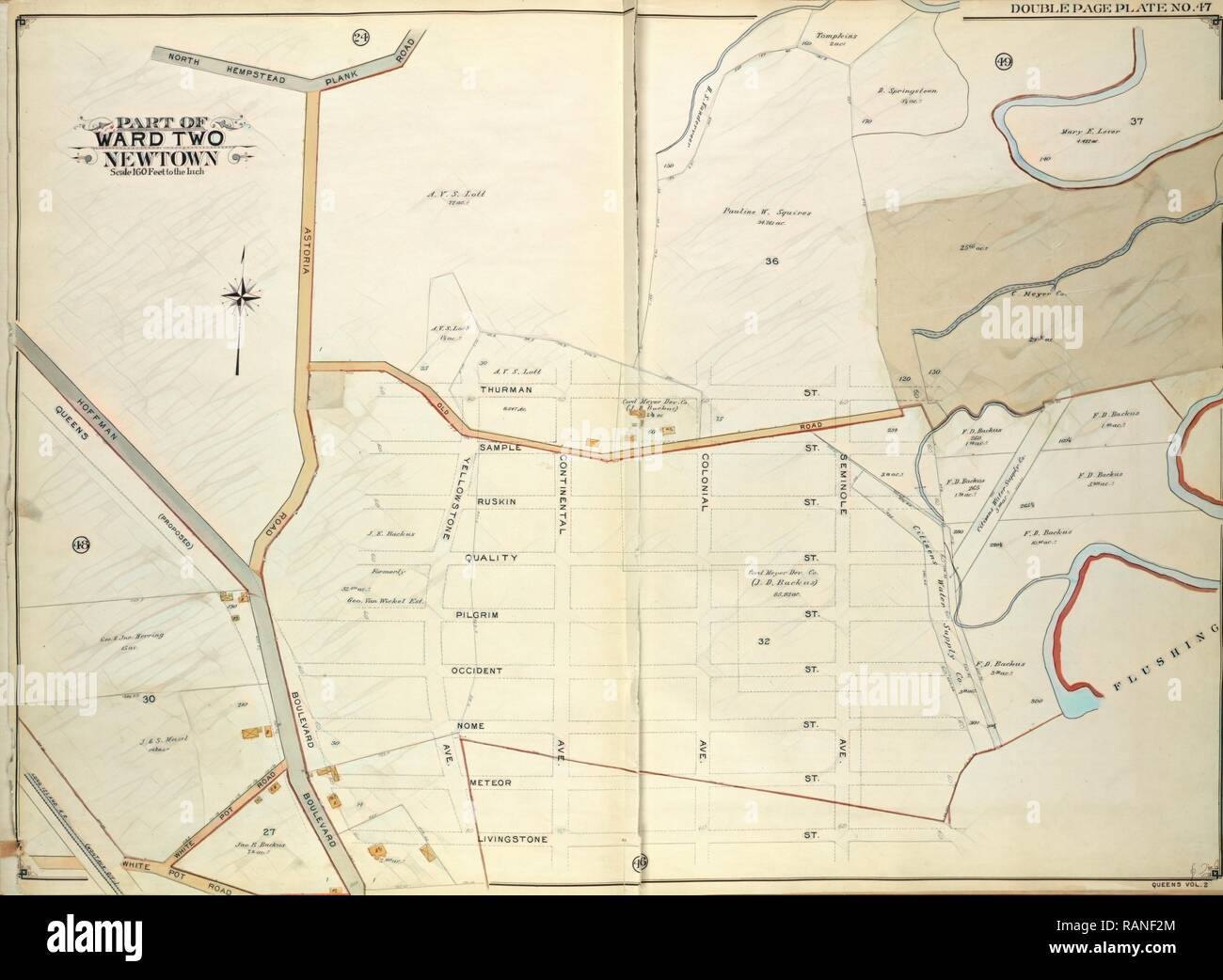North hempstead map hi-res stock photography and images - Alamy