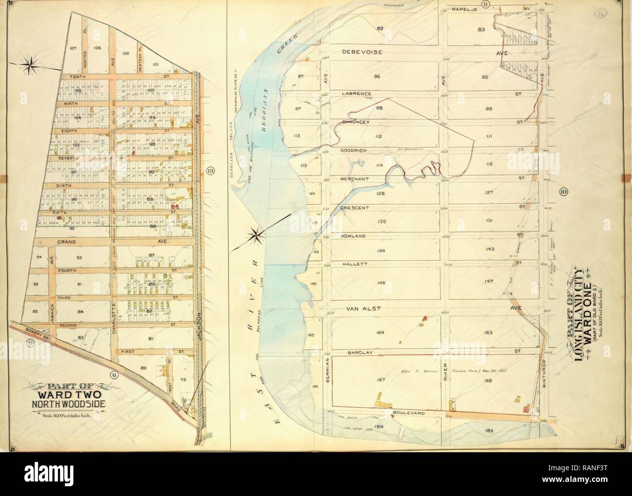 9th ward map hi-res stock photography and images - Alamy