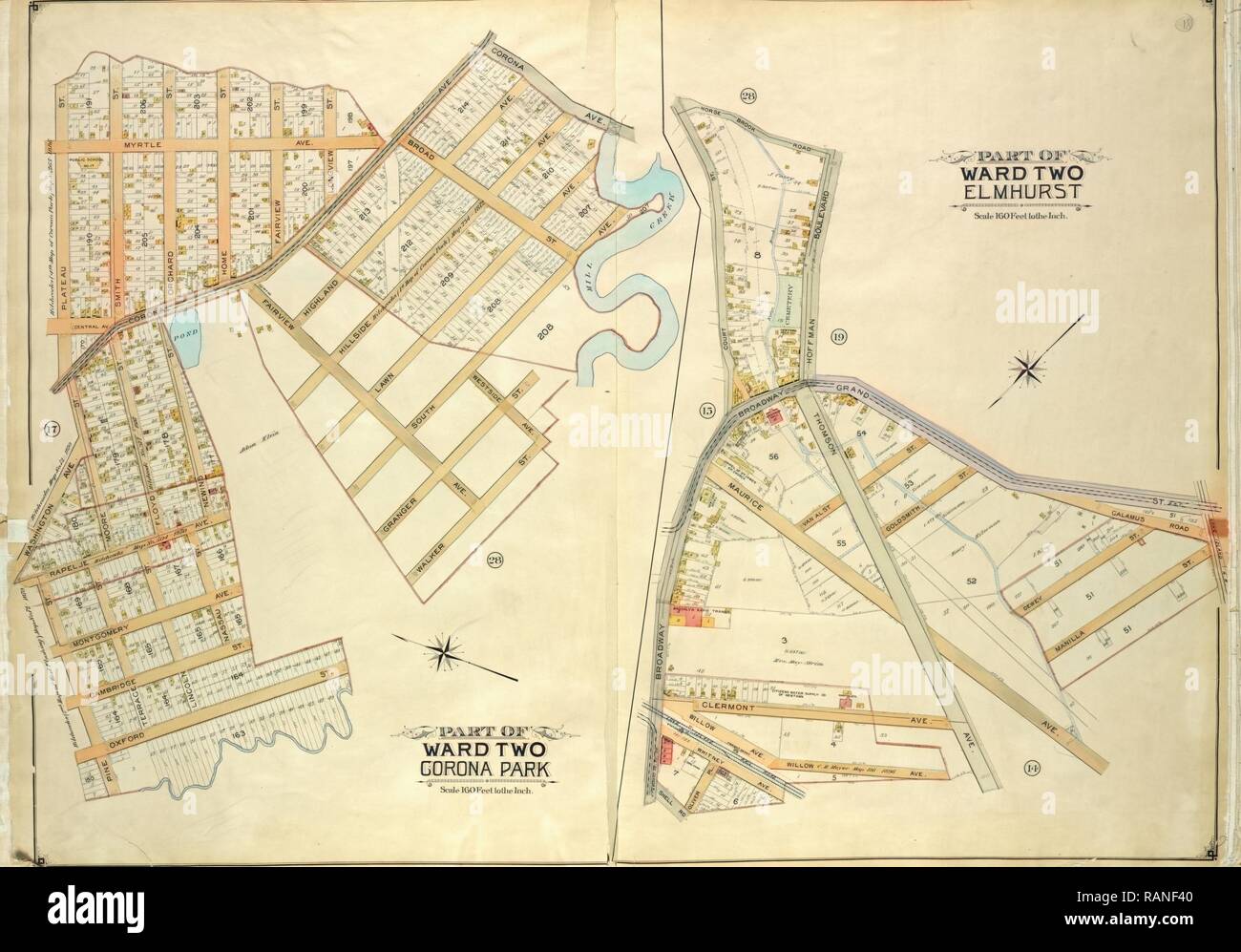 Map of oxford vintage hi-res stock photography and images - Alamy