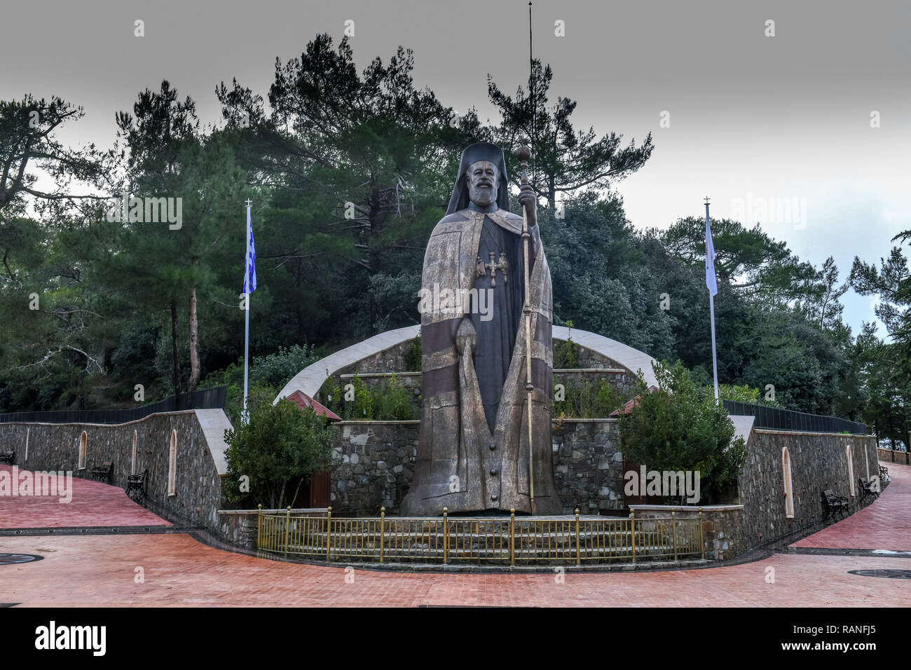 Tomb of makarios cyprus hi-res stock photography and images - Alamy