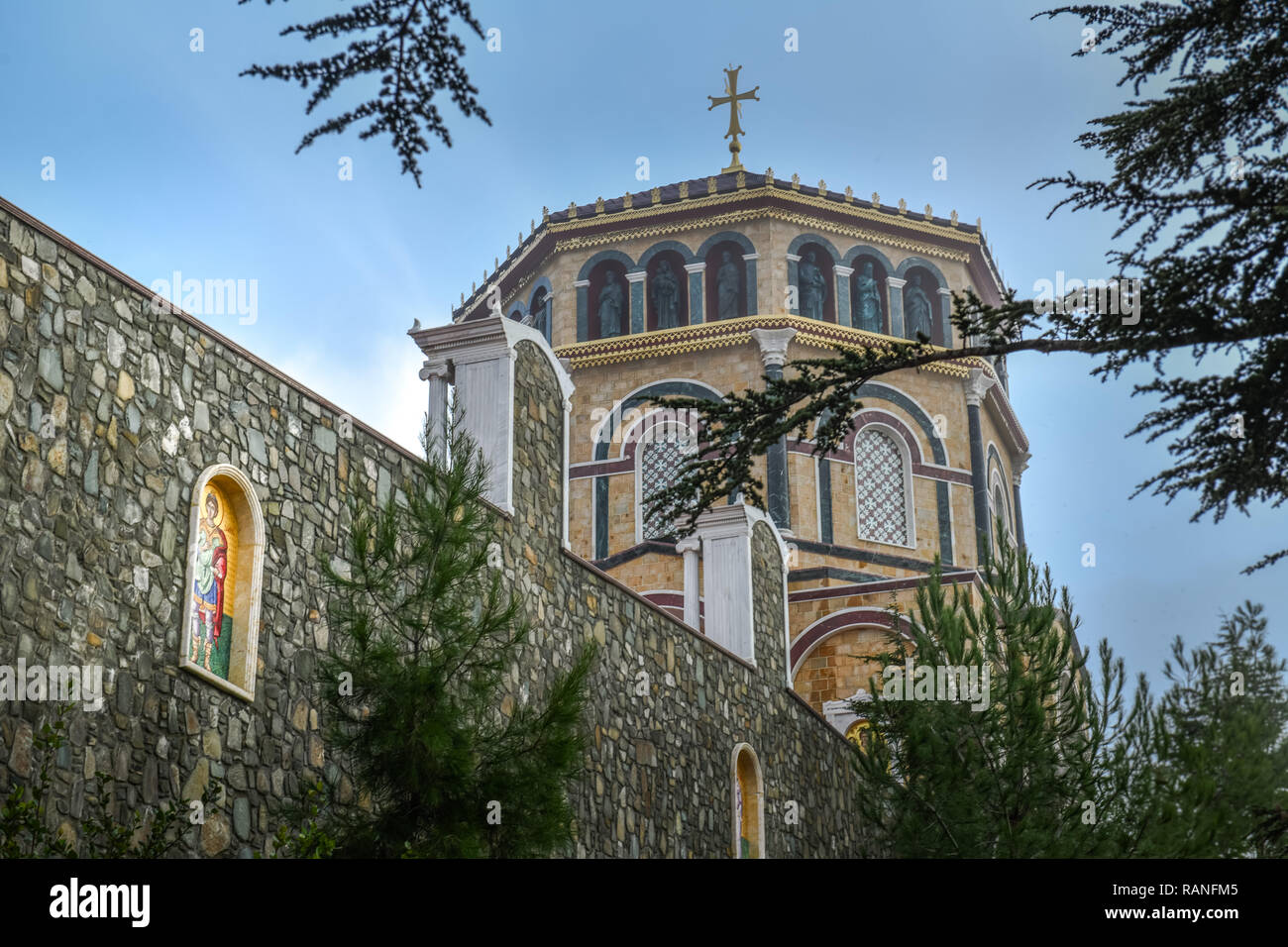 Tomb of makarios cyprus hi-res stock photography and images - Alamy