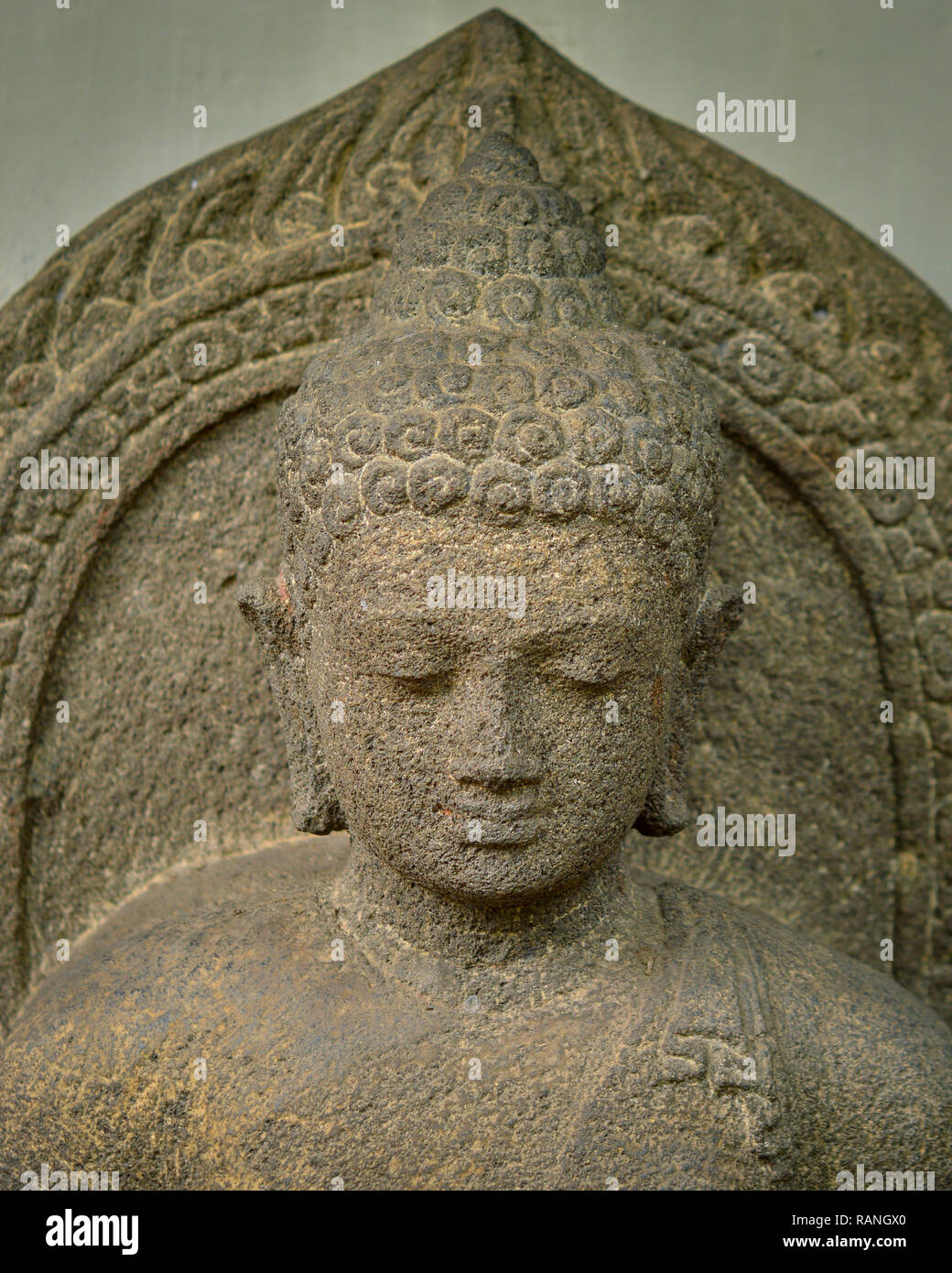 Statue of amitabha java hi-res stock photography and images - Alamy