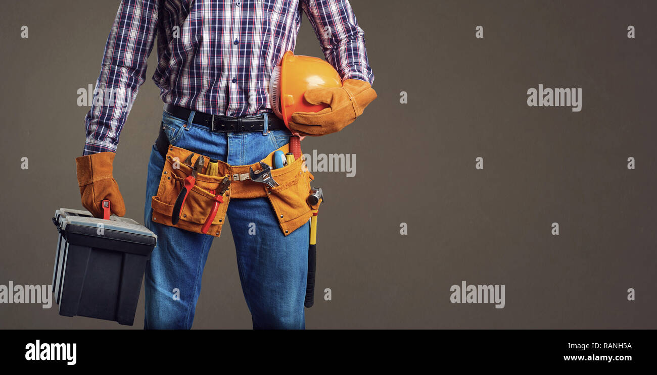 Workman tools hi-res stock photography and images - Alamy