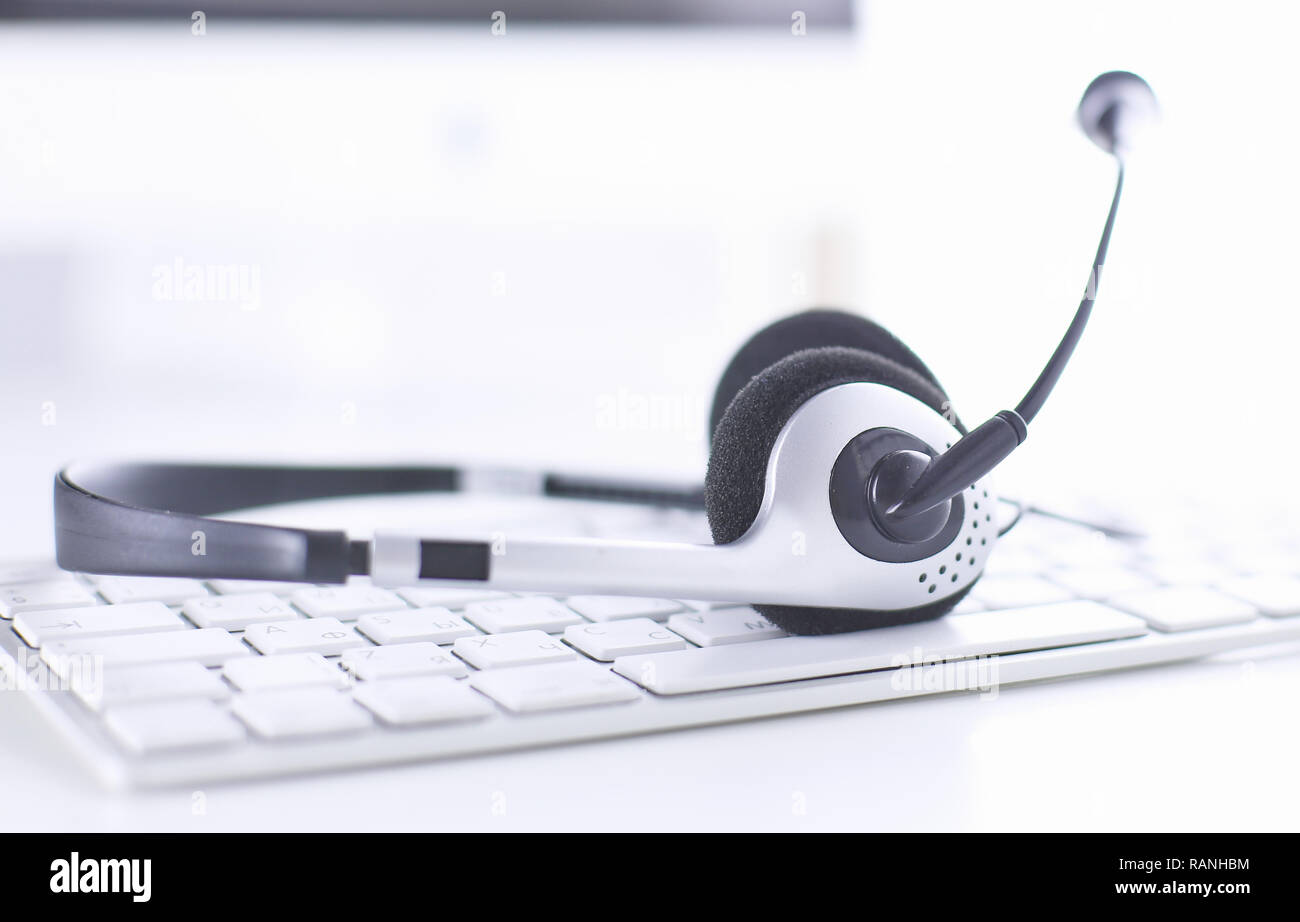 Communication support, call center and customer service help desk. VOIP ...