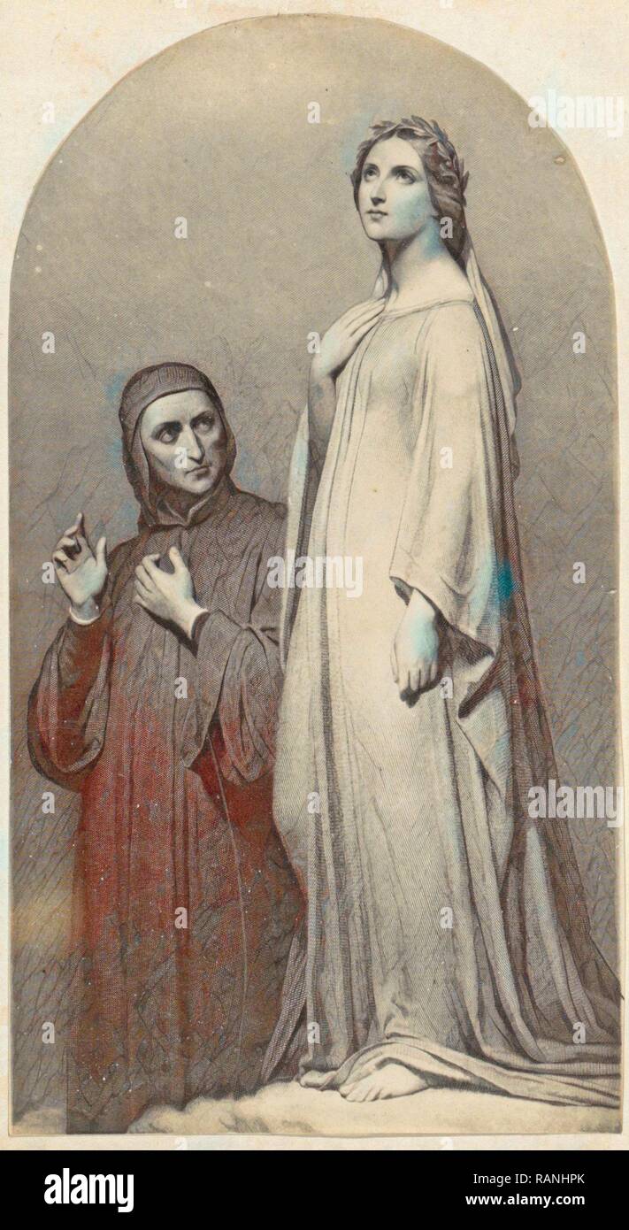 Print of a painting by Ary Scheffer, Anonymous, Narcisse Lecomte, Ary ...