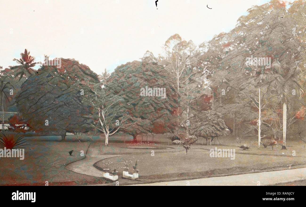 Dutch East Indies, indonesia, Namoe - Trassi garden path, Anonymous ...