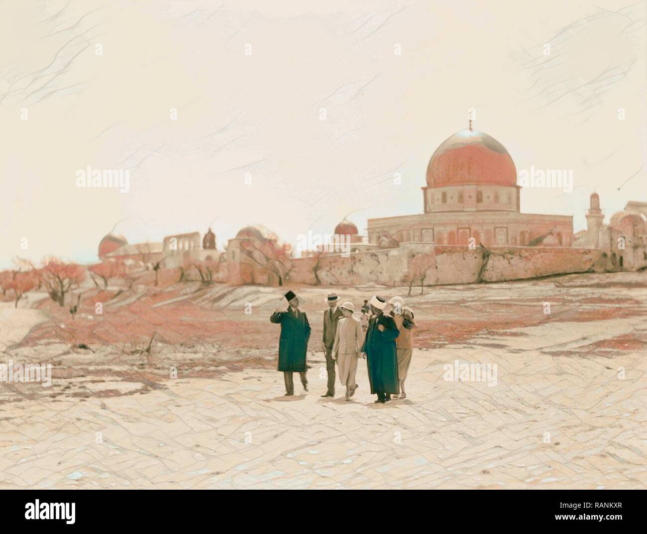 Visit of H.R.H. Princess Mary and the Earl of Harwood March 1934. The ...