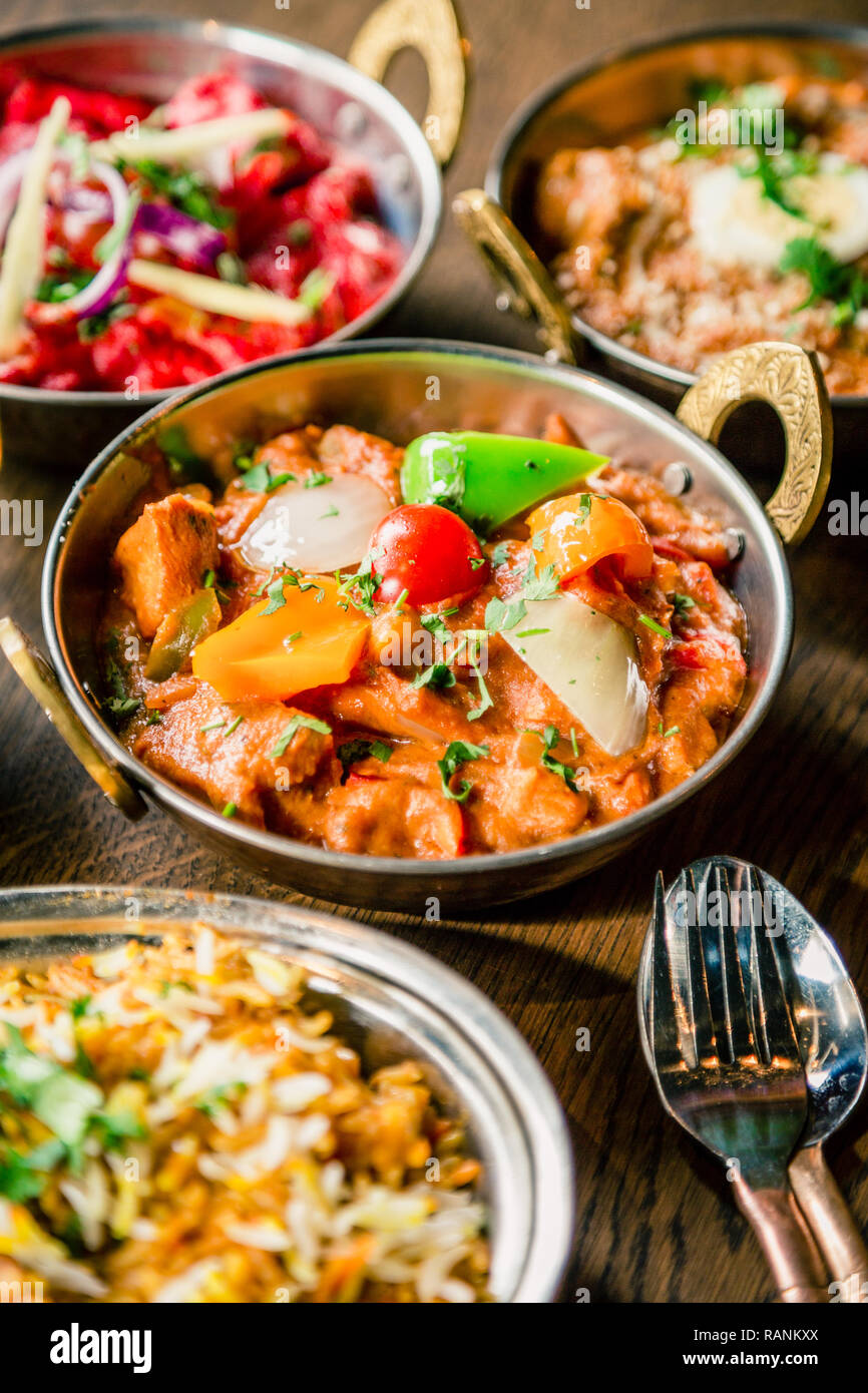 Delicious Indian food, for deliver at home, dinner with family and ...