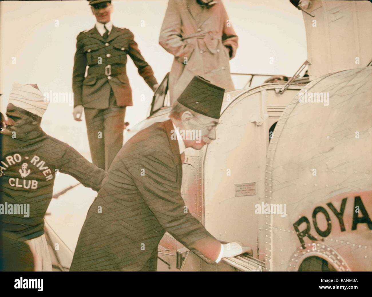 Air views of Palestine. Flight from Gaza to Cairo via Ismalieh ...