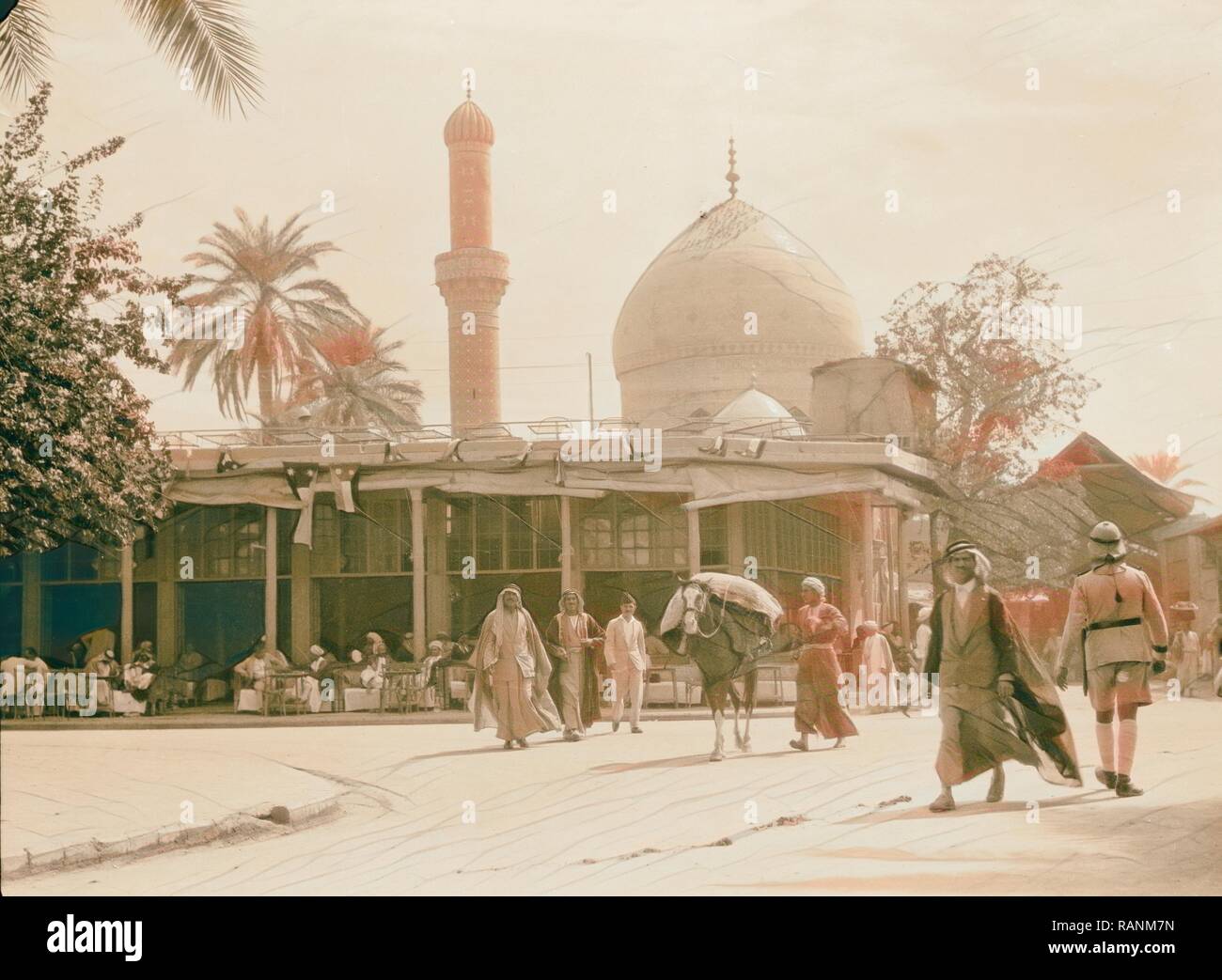 Iraq. (Mesopotamia). Baghdad. Views, street scenes, and types. Street ...