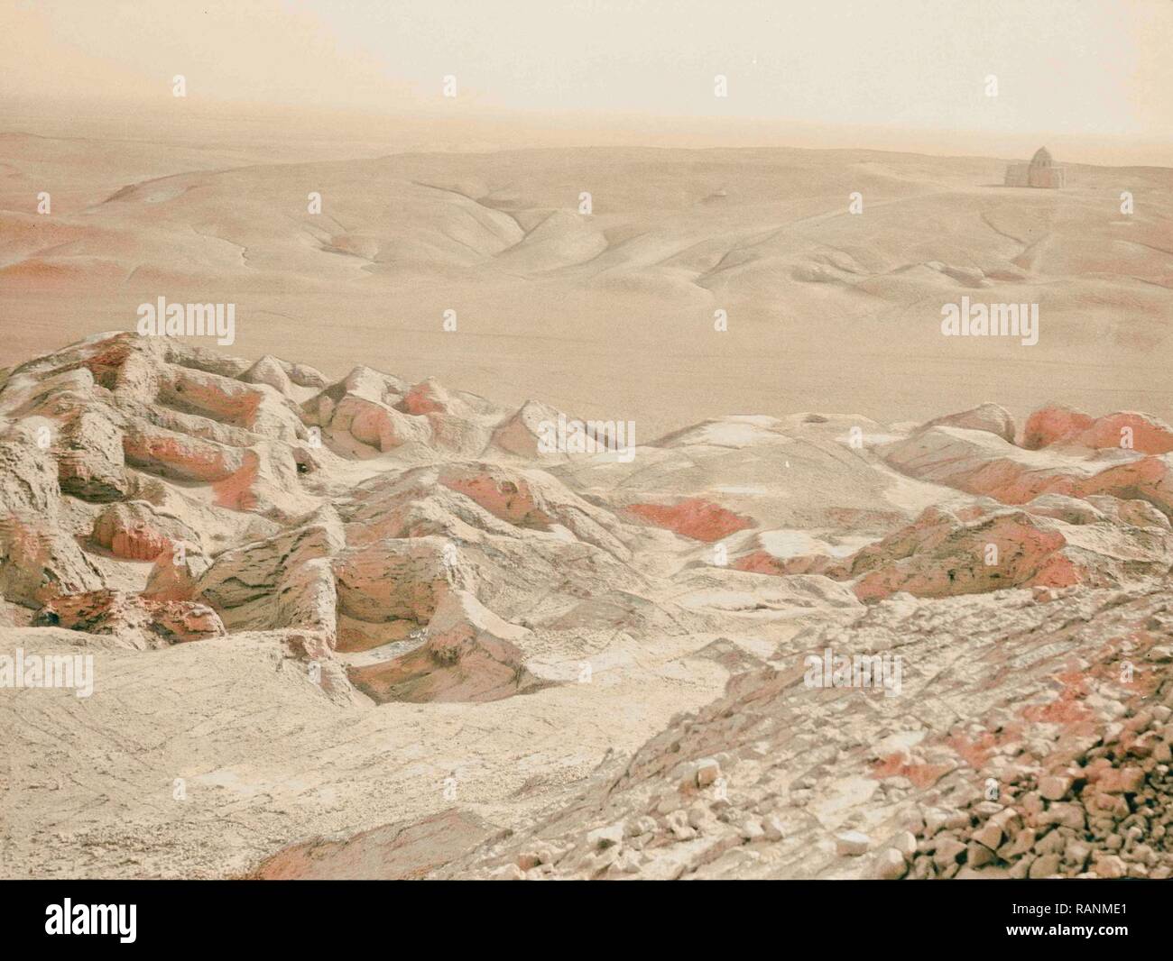 Birs Nimrud. (Possibly the Tower of Babel). View from the Tower of ...