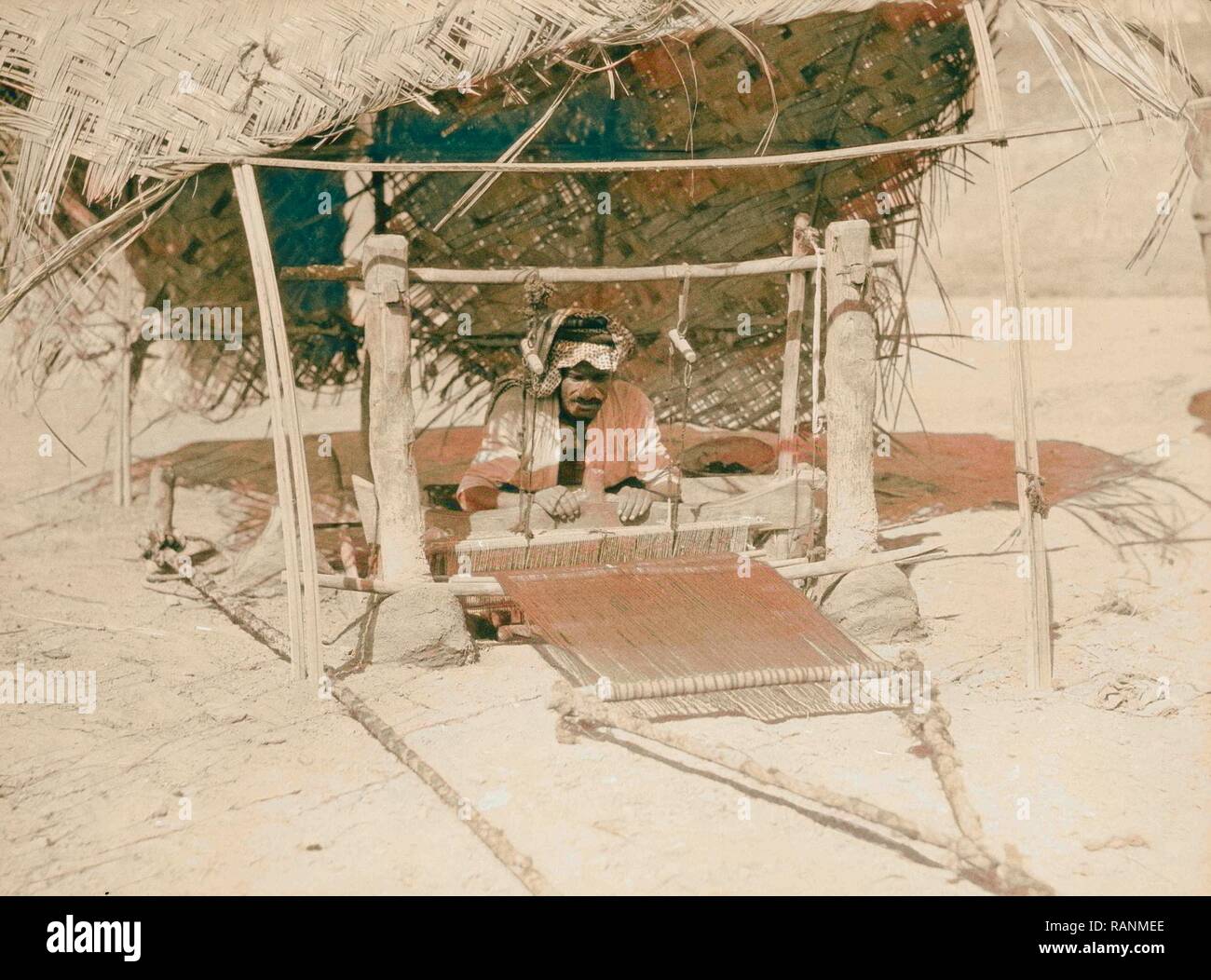 Kifl. Native Muslim village with a Jewish shrine to the prophet Ezekiel ...