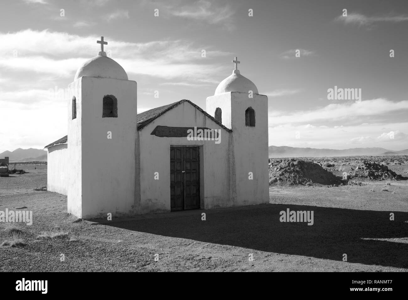 Little Church on the puna Stock Photo - Alamy