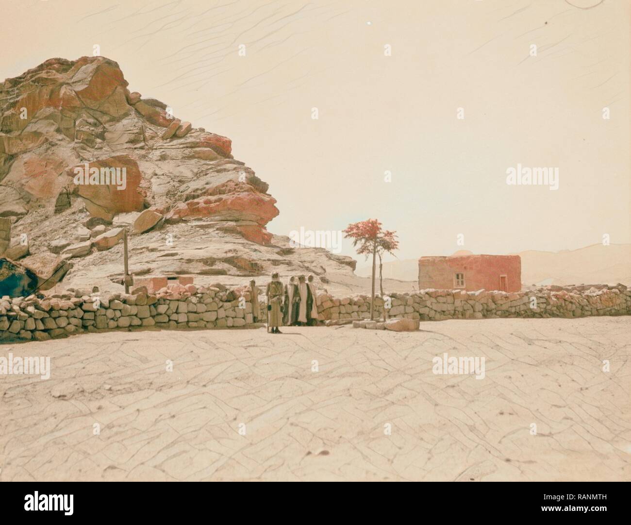 The Araba (Southern end of the great Jordan rift). Akaba (Elath). Gulf ...