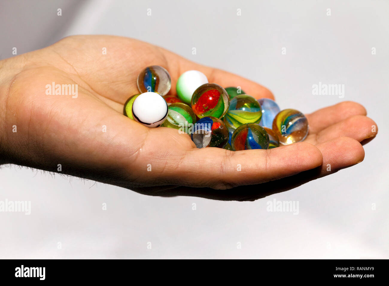 Game Toy Glass Round Ball Marble for Children Play Stock Photo - Alamy