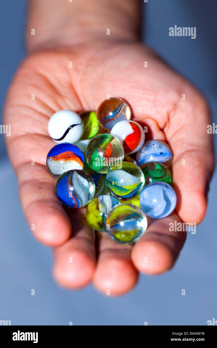 Game Toy Glass Round Ball Marble for Children Play Stock Photo - Alamy