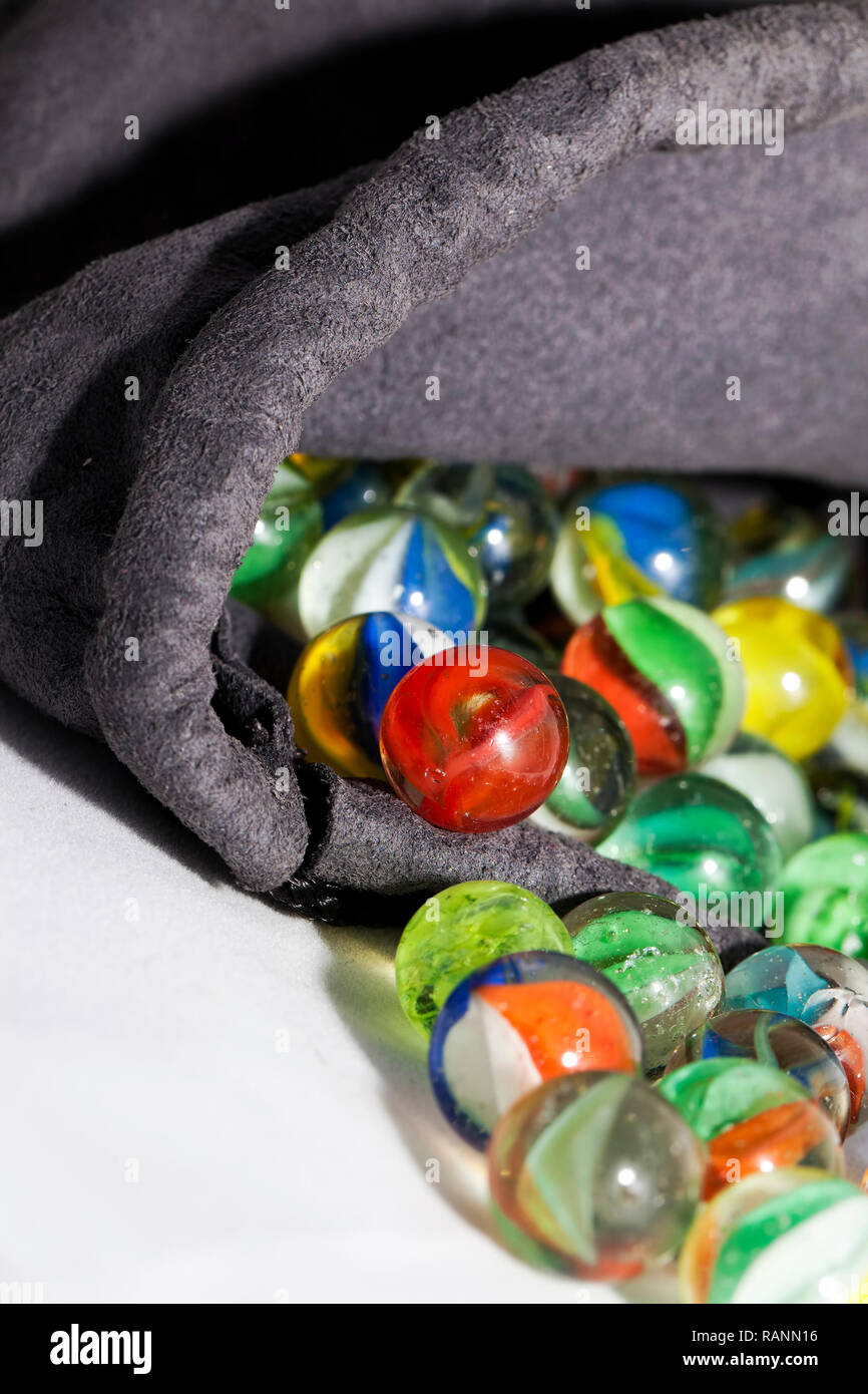 Game Toy Glass Round Ball Marble for Children Play Stock Photo - Alamy