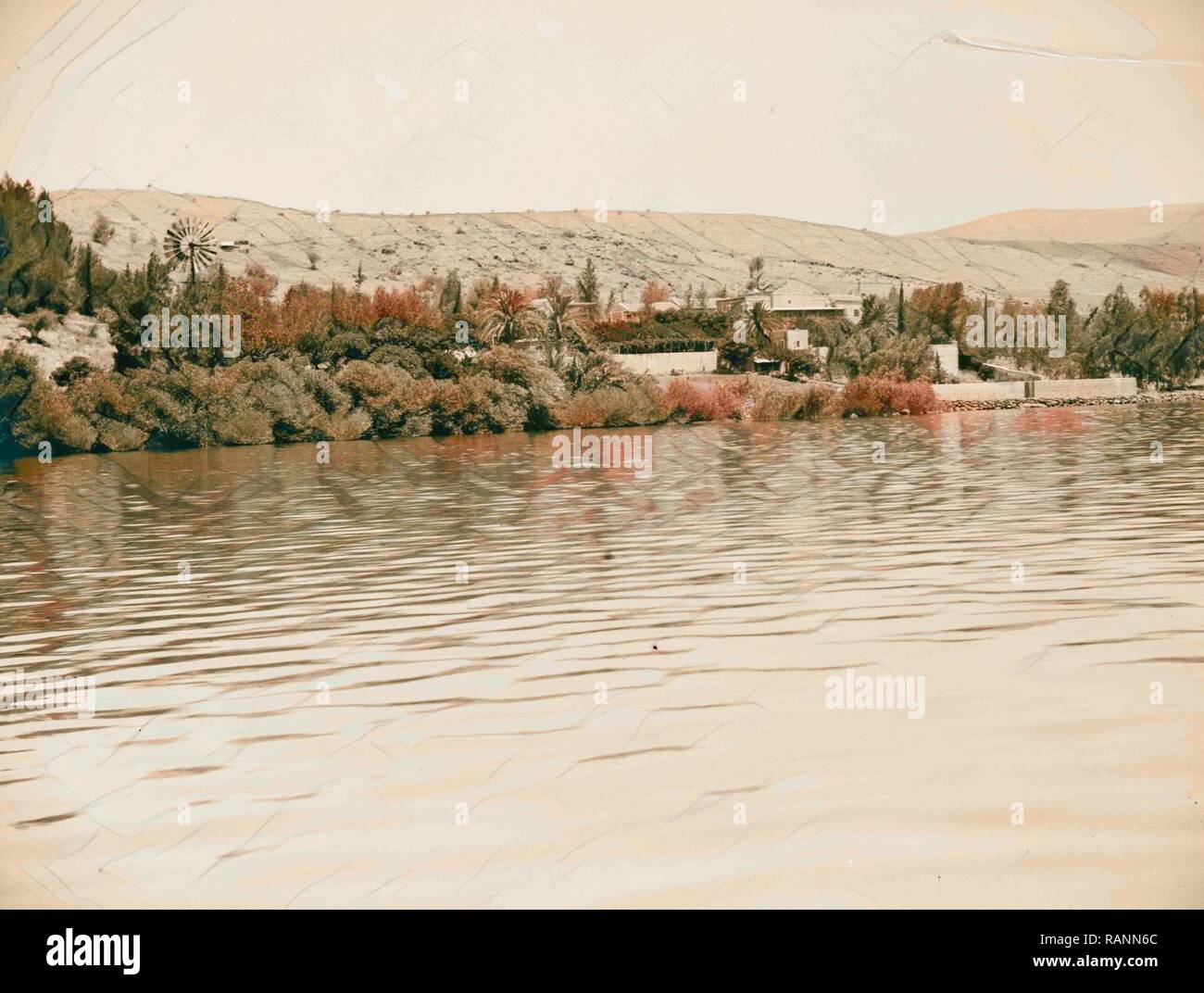 Galilee. Tiberias & Hattin. Lake Tiberias (Sea of Galilee). 1934 ...