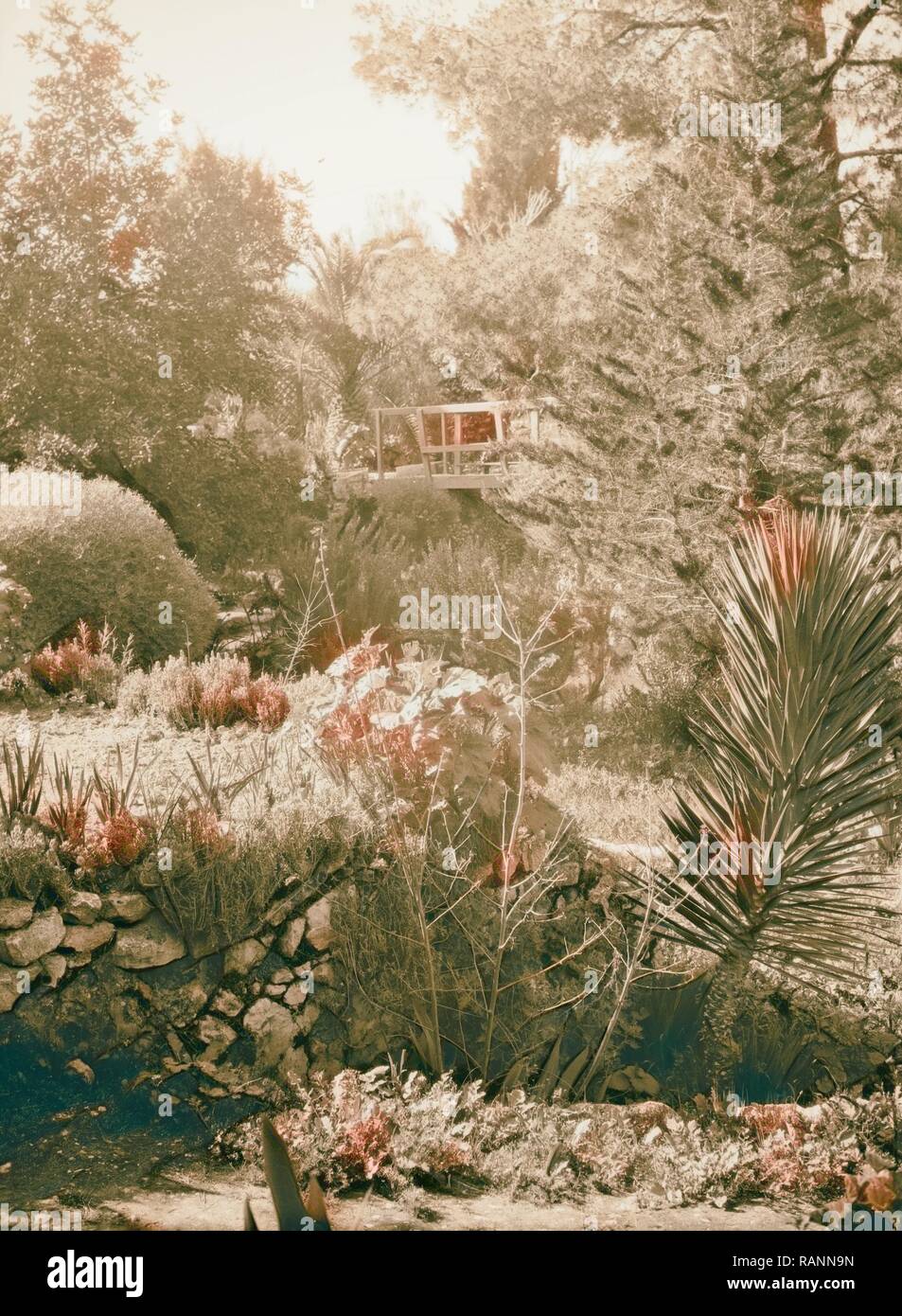 Garden Tomb & Gordon's Calvary 1935, Jerusalem, Israel. Reimagined by ...