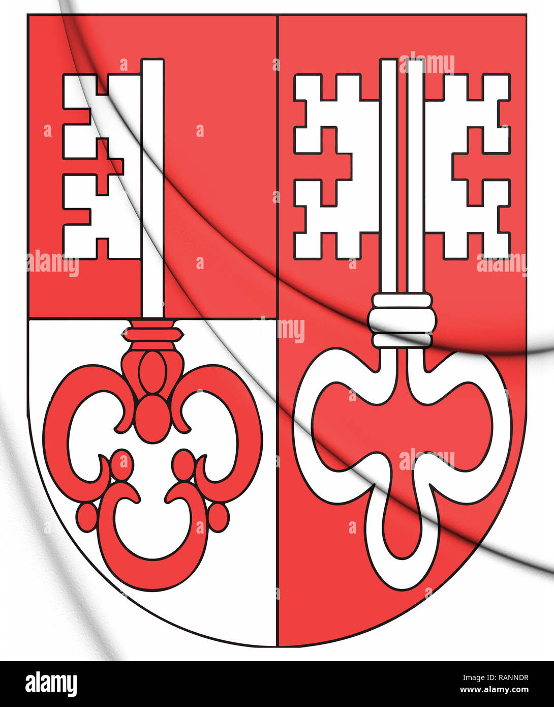 Switzerland swiss canton shield hi-res stock photography and images - Alamy