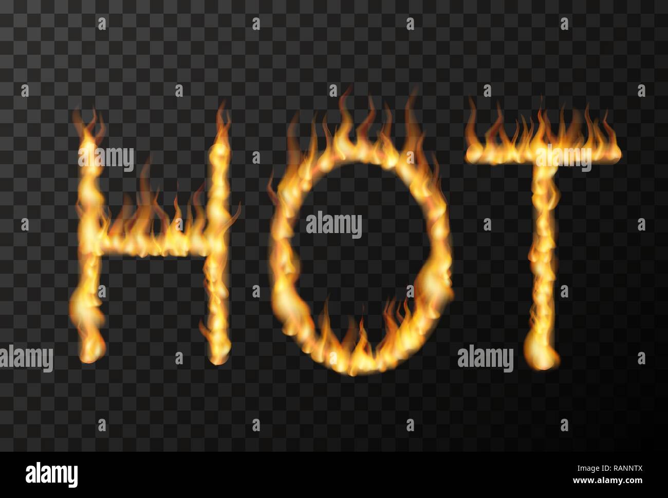 Orange smoke from flames Stock Vector Images - Alamy