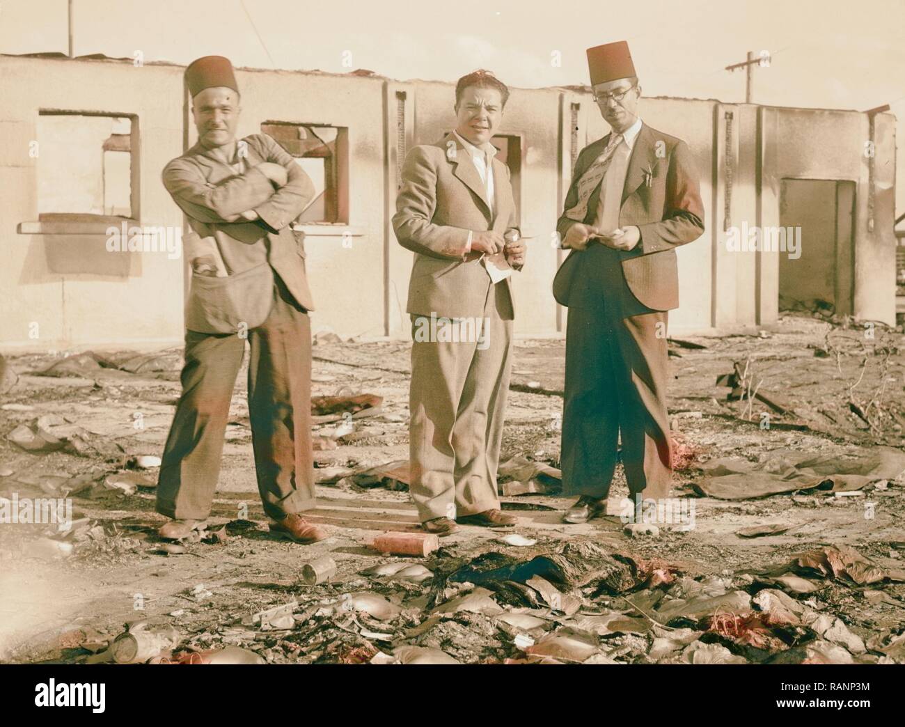 Jacob Simon in Lydda and interviewing Ethiopian consul. 1934, Israel ...