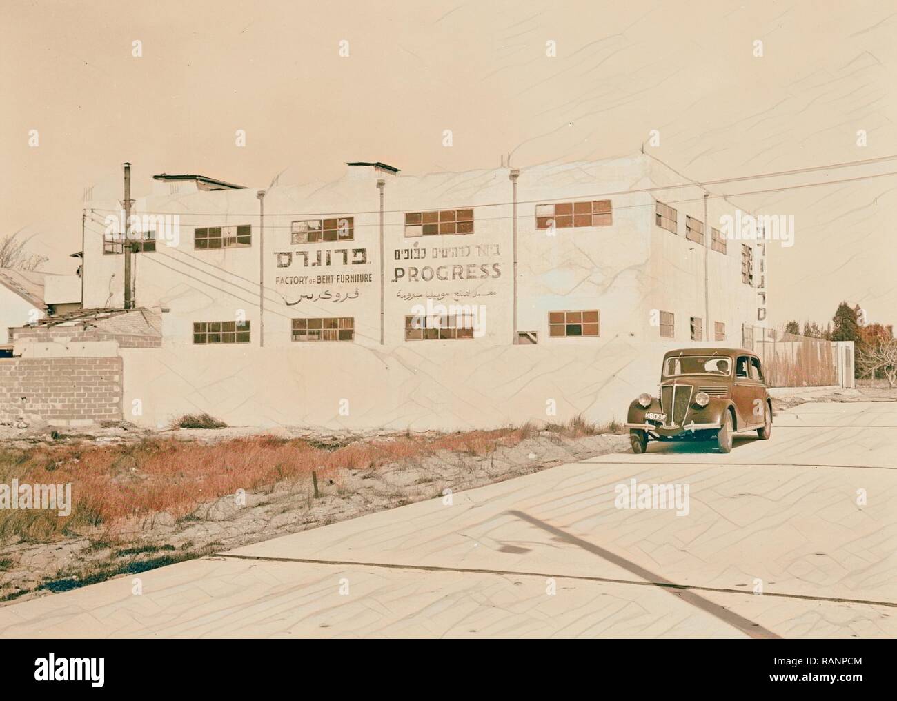 Jewish factories in Palestine on Plain of Sharon & along the coast to ...