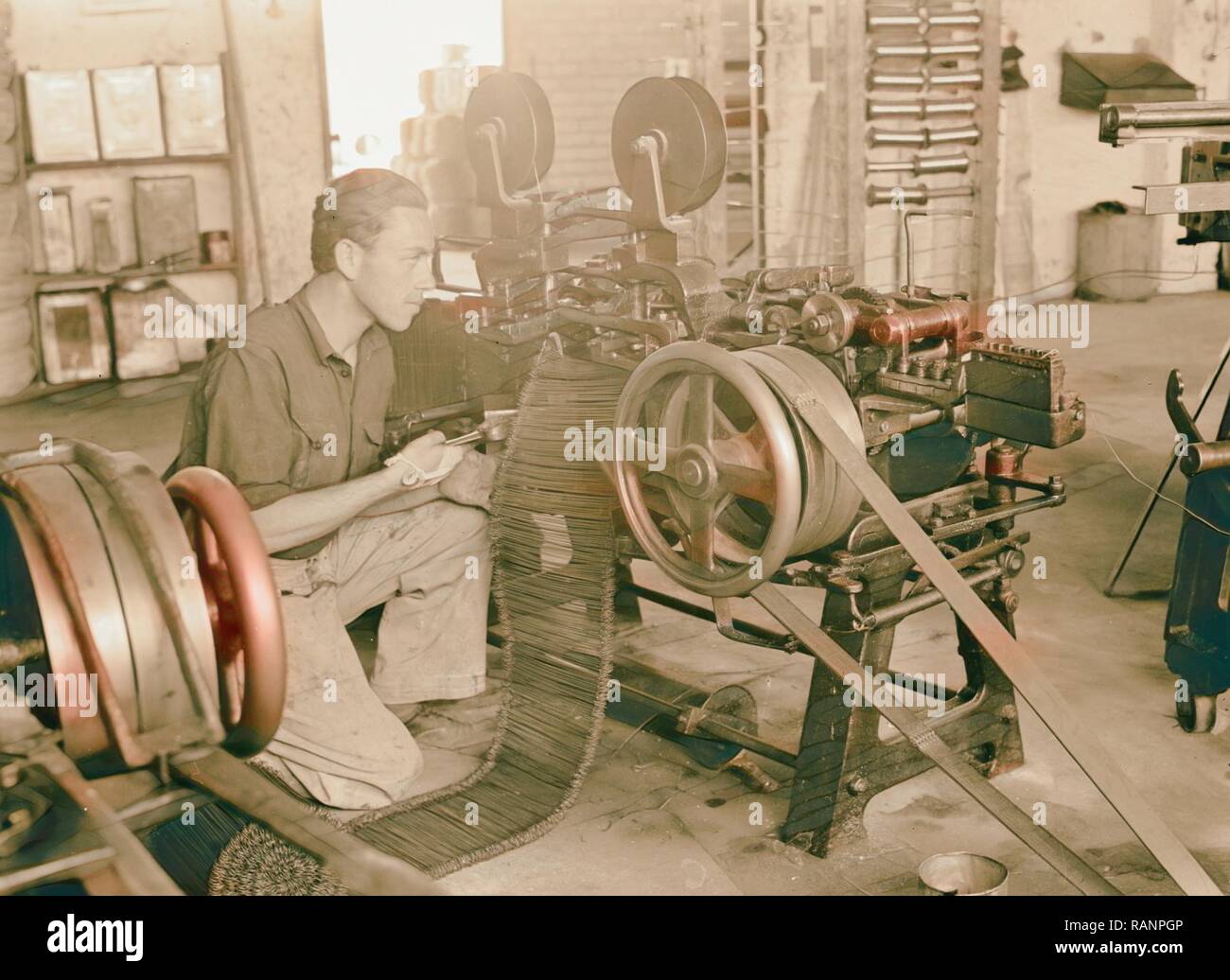 Jewish factories in Palestine on Plain of Sharon & along the coast to ...