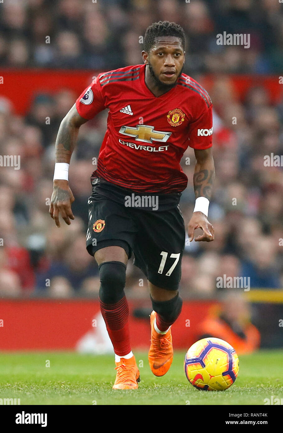 Manchester United's Fred Stock Photo - Alamy