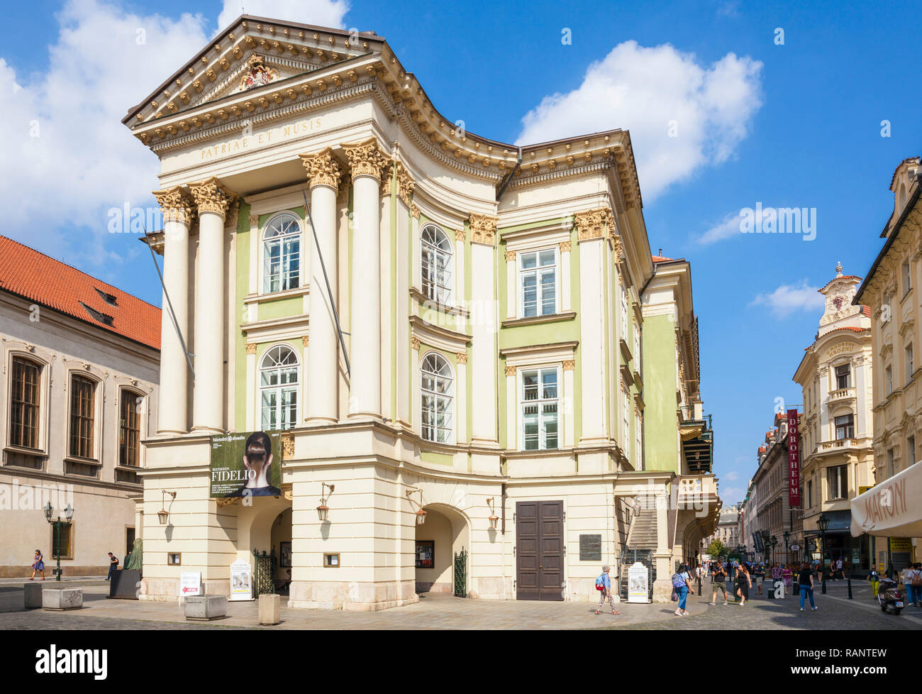 Prague estate theatre hi-res stock photography and images - Alamy