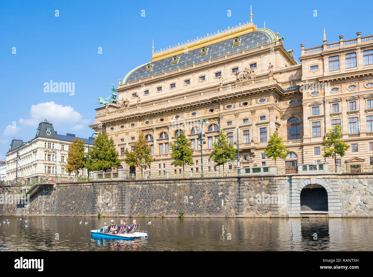 Prague National Theatre Národní divadlo Prague Czech Republic Europe ...