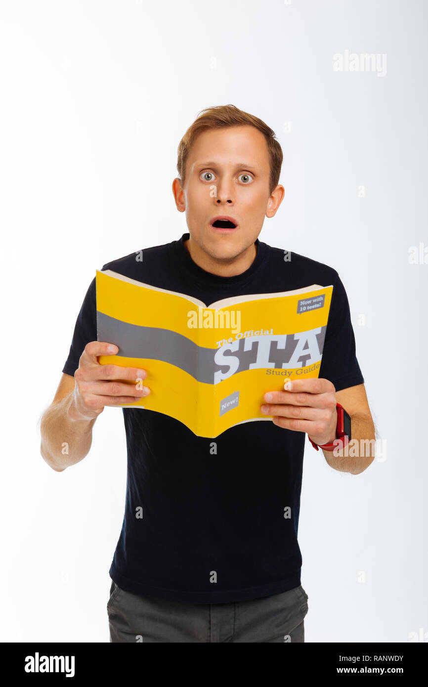 Anxious student hi-res stock photography and images - Alamy