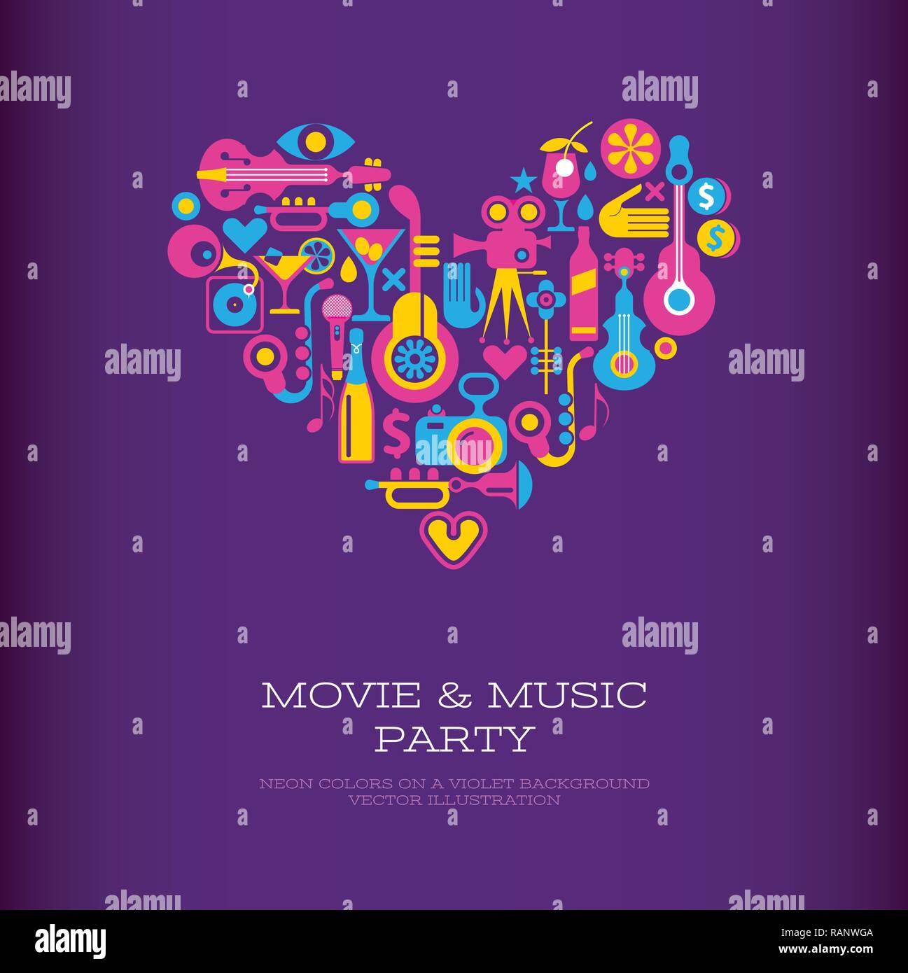 Champagne movie poster Stock Vector Images - Alamy