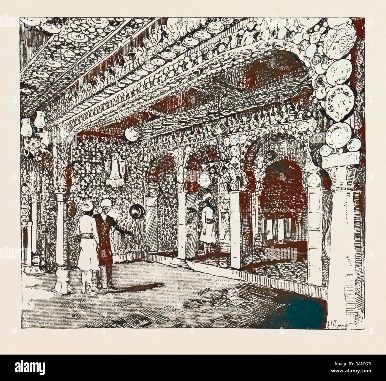 CHINI KHUNA, CHINA-ROOM, AT SIR SALAR JUNG'S PALACE, Prince Albert ...