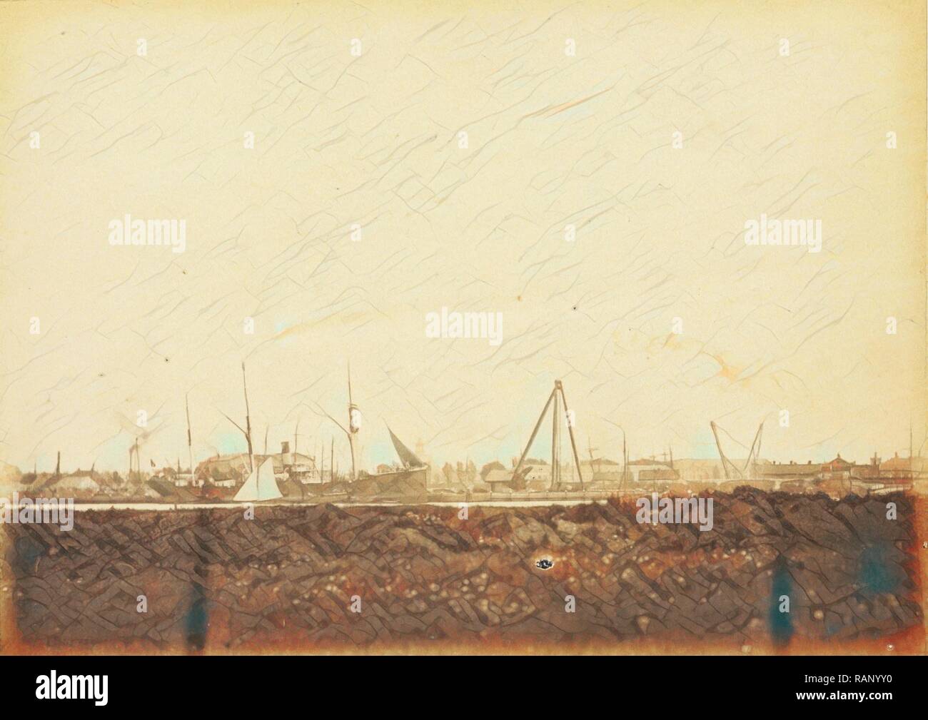 Cargo ship port 1900 hi-res stock photography and images - Alamy