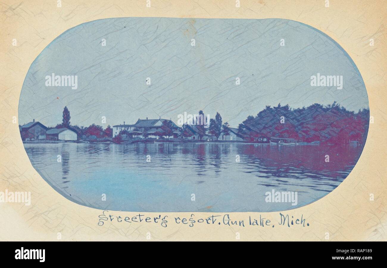 Streeter's Resort, Gun Lake, Michigan, USA, Anonymous, c. 1890 - c ...