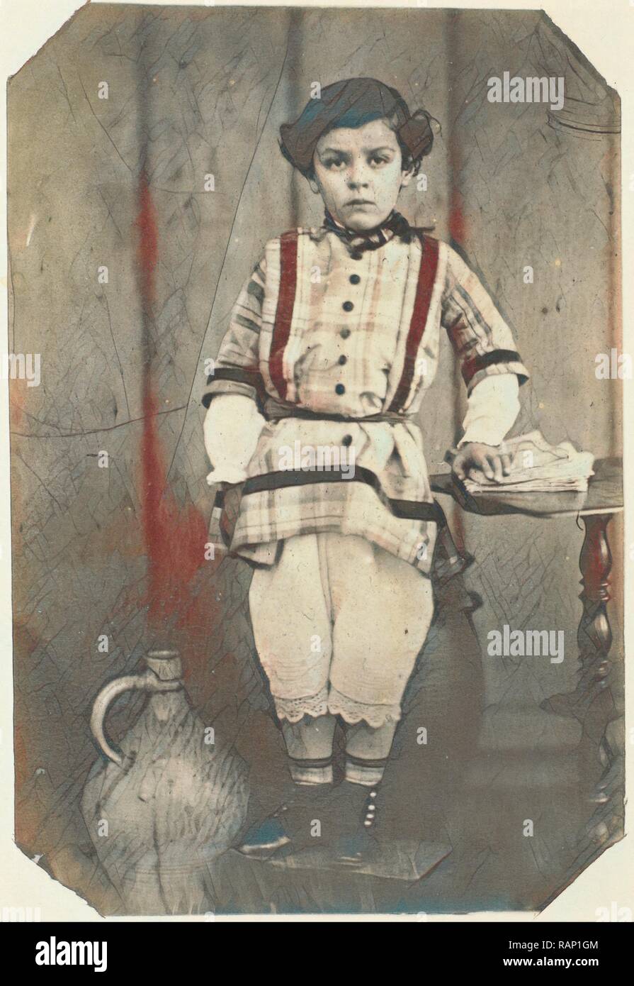 Portrait of Louis Asser, Eduard Isaac Asser, 1853. Reimagined by Gibon ...