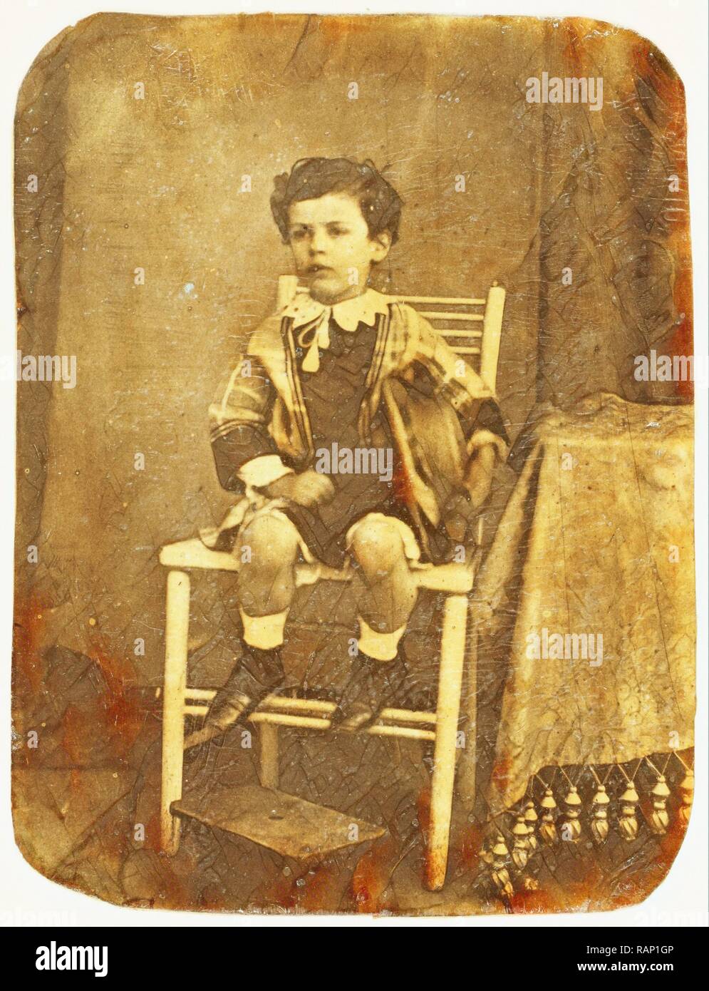 Portrait of Louis Asser, Eduard Isaac Asser, 1854. Reimagined by Gibon ...