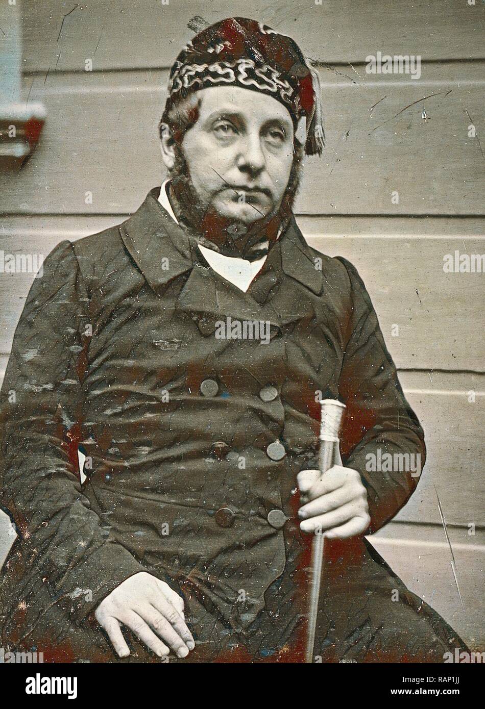 Portrait of Oppenheim, brother of the photographer, Eduard Isaac Asser ...