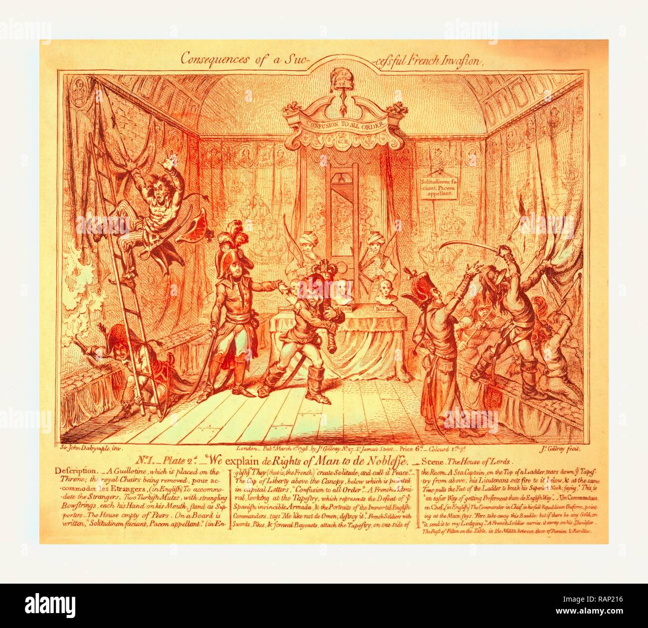 Consequences of a successful French invasion,, artist, [London]: Js ...