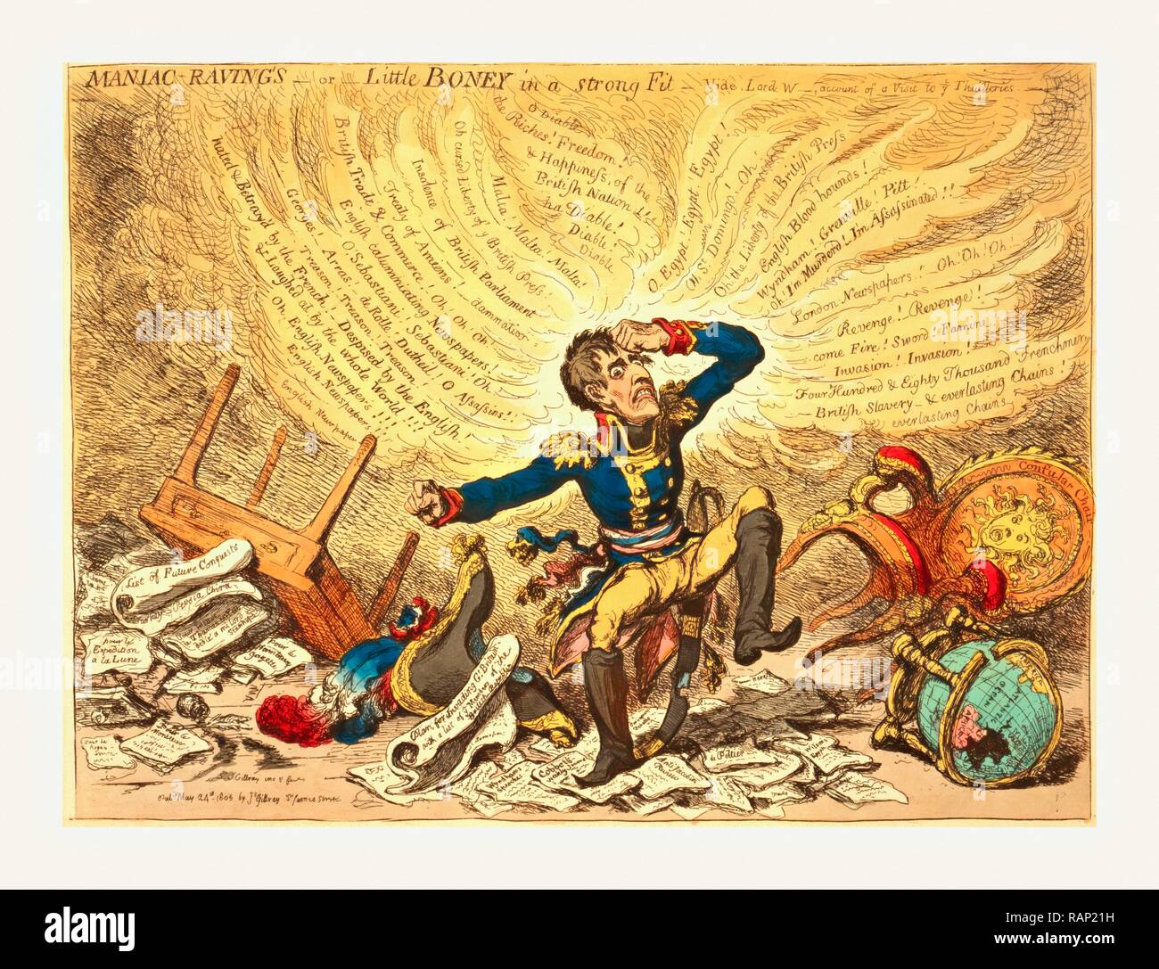 Napoleon boney hi-res stock photography and images - Alamy