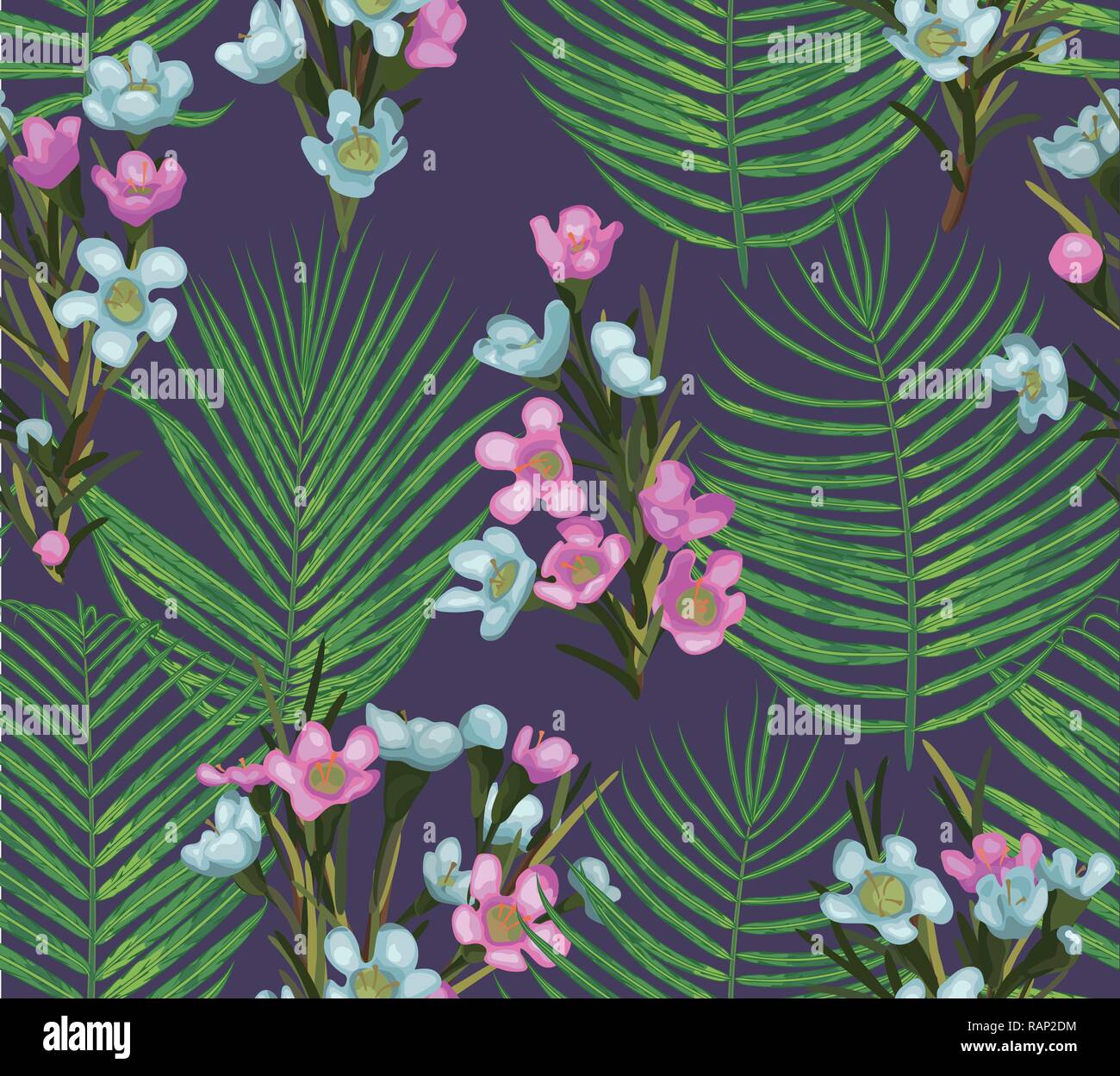 Native and exotic flora Stock Vector Images - Alamy