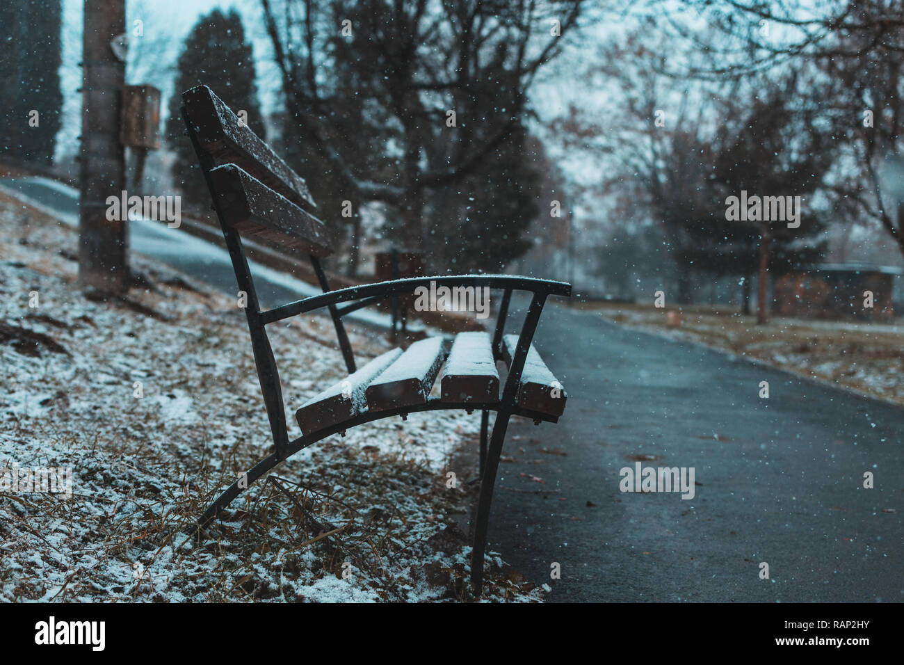 Scary bench hi-res stock photography and images - Alamy