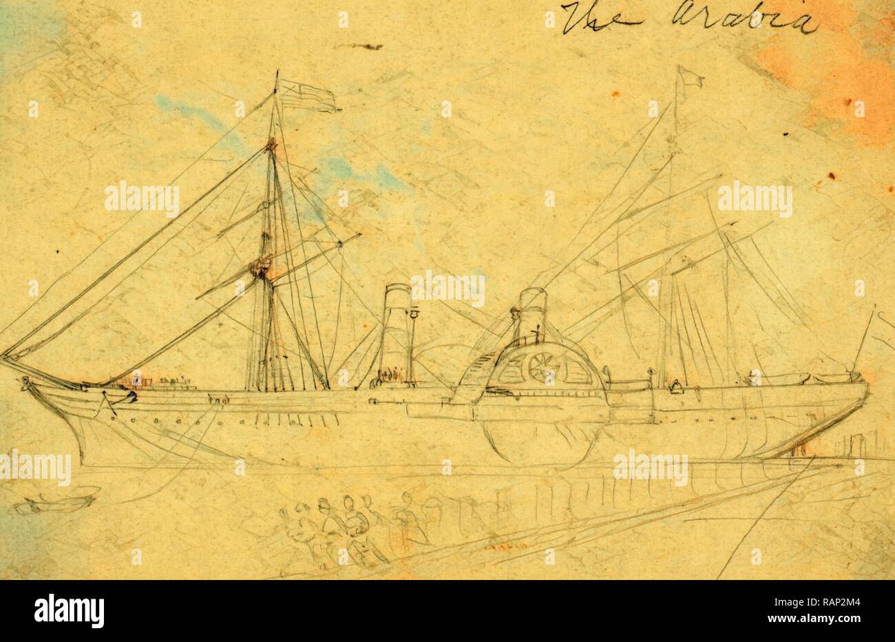 The Arabia by Waud, Alfred R. (Alfred Rudolph), 1828-1891, artist ...