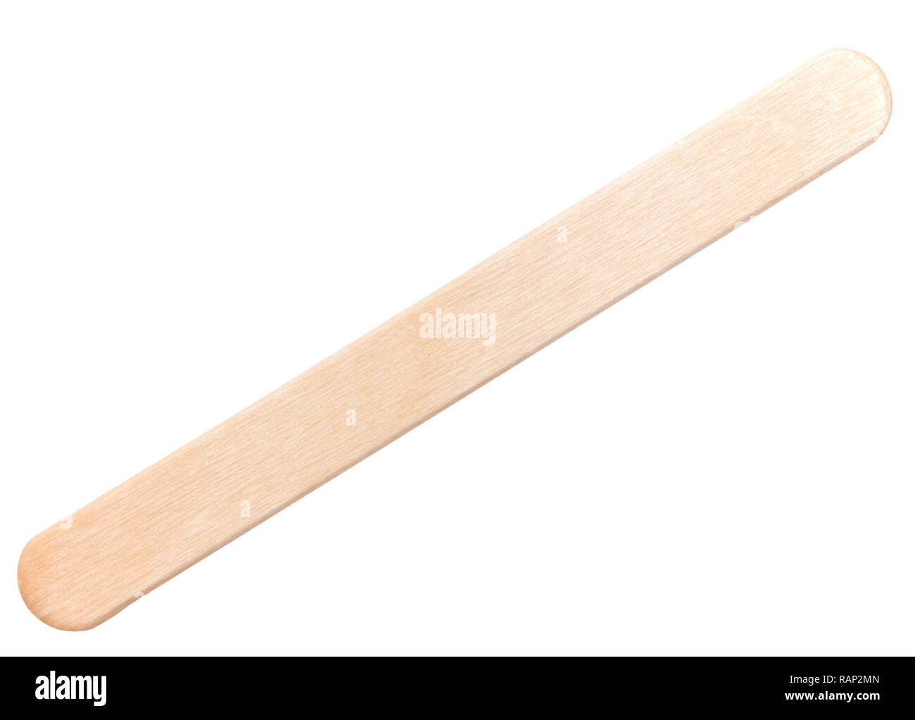 Ice cream stick isolated on white background Stock Photo - Alamy