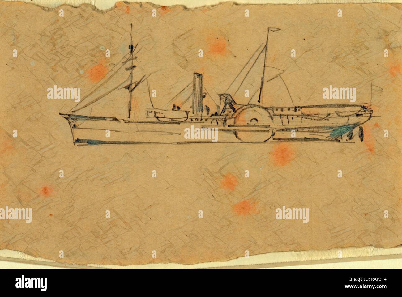 Steamship Drawing High Resolution Stock Photography and Images - Alamy